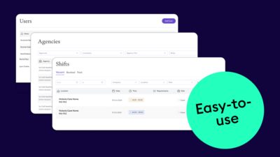 Neutral vendor tool for health and care | Florence Agency Manager